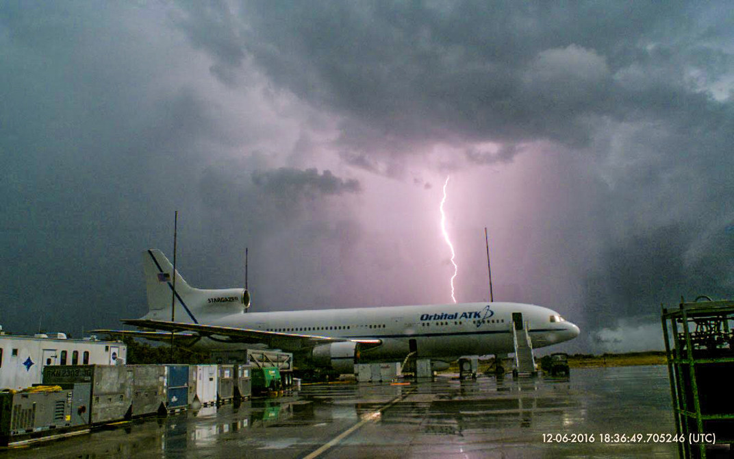 Lightning Monitoring System Keeps Satellite Launch on Schedule