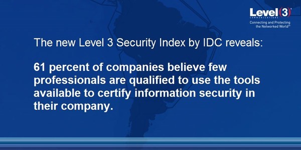 Level 3 Publica o Primeiro Índice de Segurança da Informação no Brasil