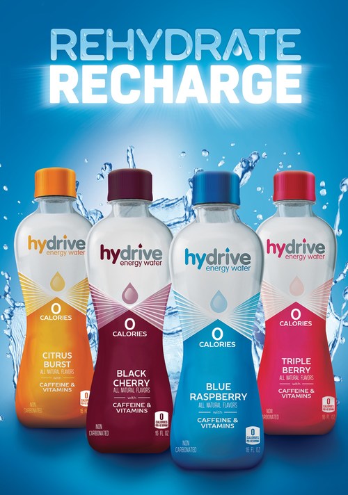 Hydrive Energy Water Relaunches With A New Zero-Calorie Enhanced ...