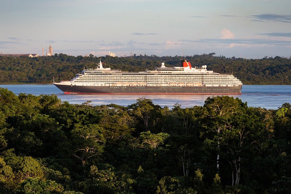 Cunard's Queen Victoria Becomes Largest Passenger Ship to Sail the Amazon