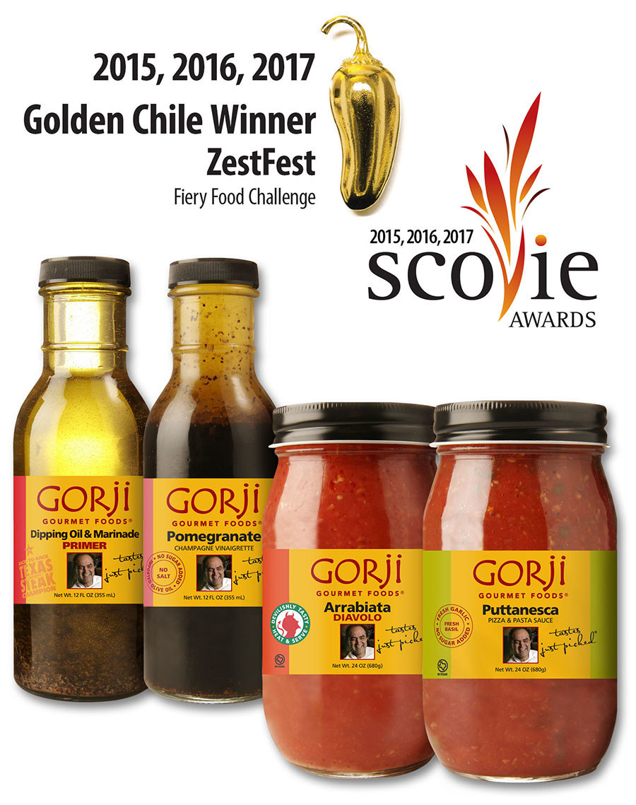 Gorji Gourmet Foods® Garners 7 More Awards in Blind Judging