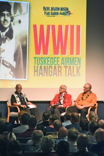 WWII Tuskegee Airman Colonel Charles McGee Packs Them in at Pacific ...
