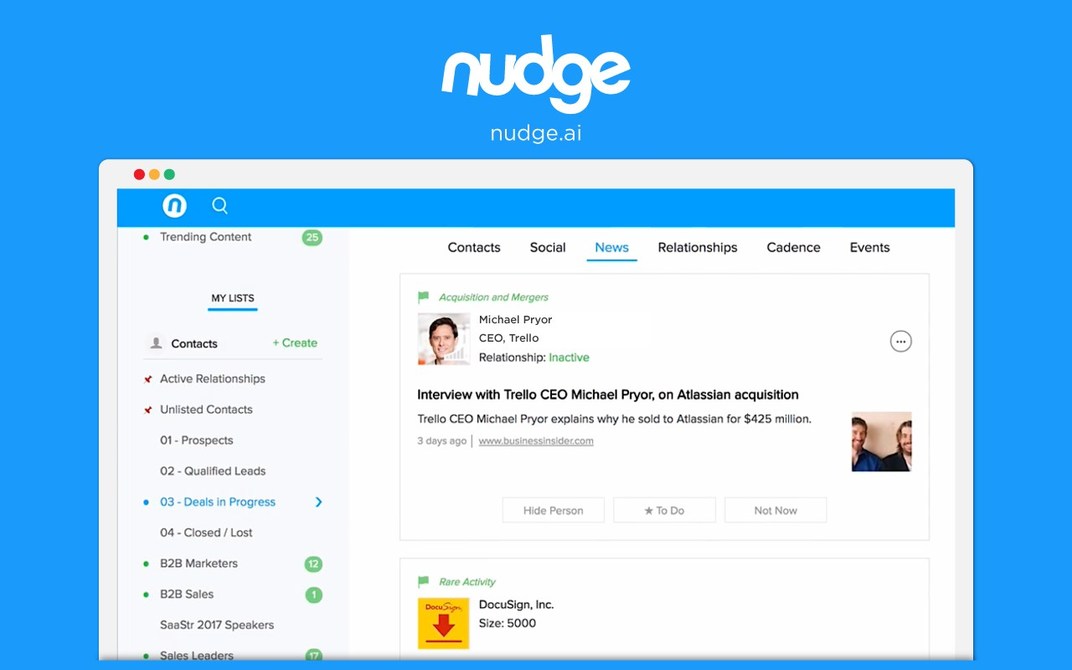Nudge Joins Toronto's Thriving AI Scene with their AI-Powered Sales ...
