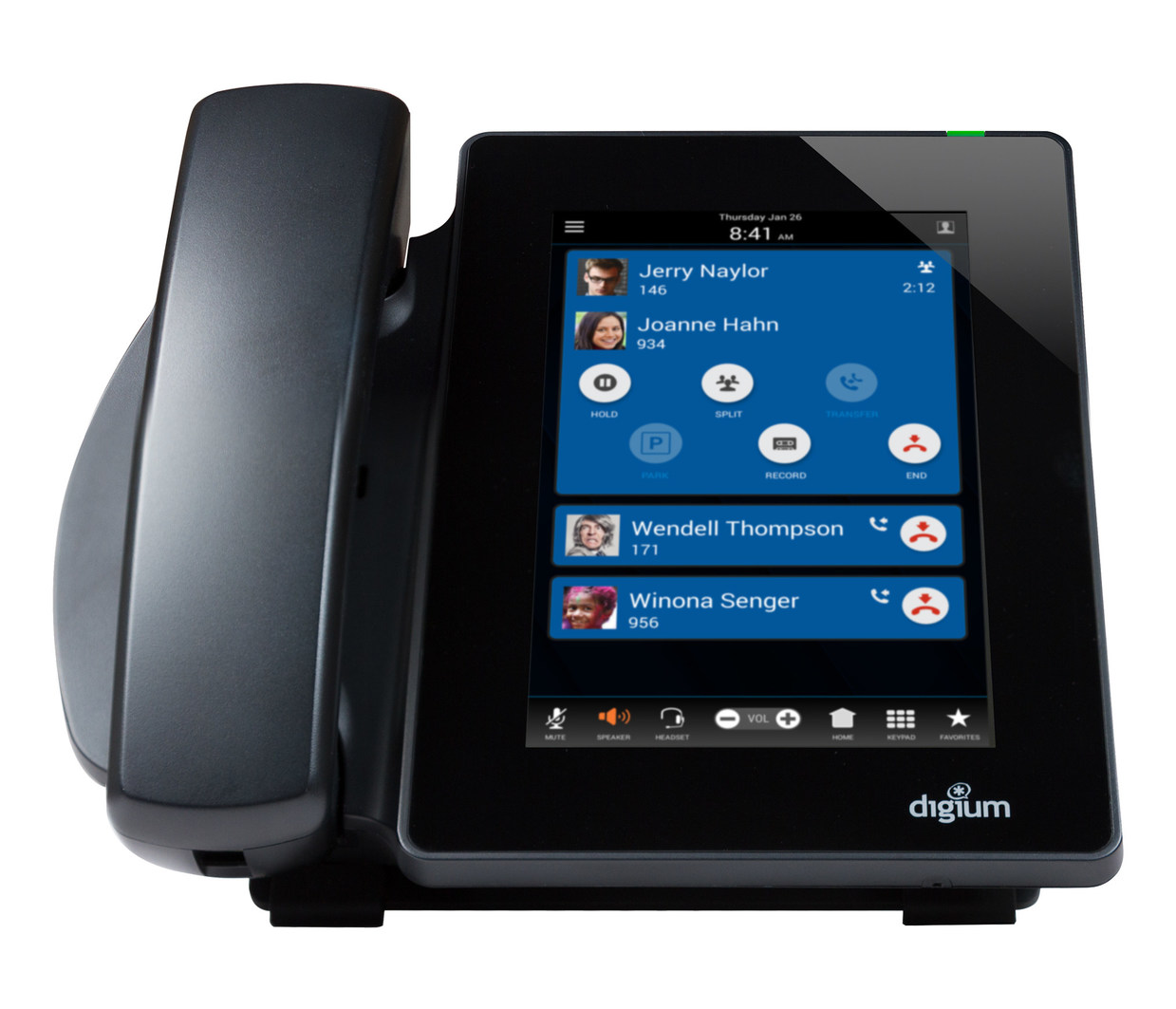 Digium Introduces First Affordable HD Touchscreen IP Phone for Business