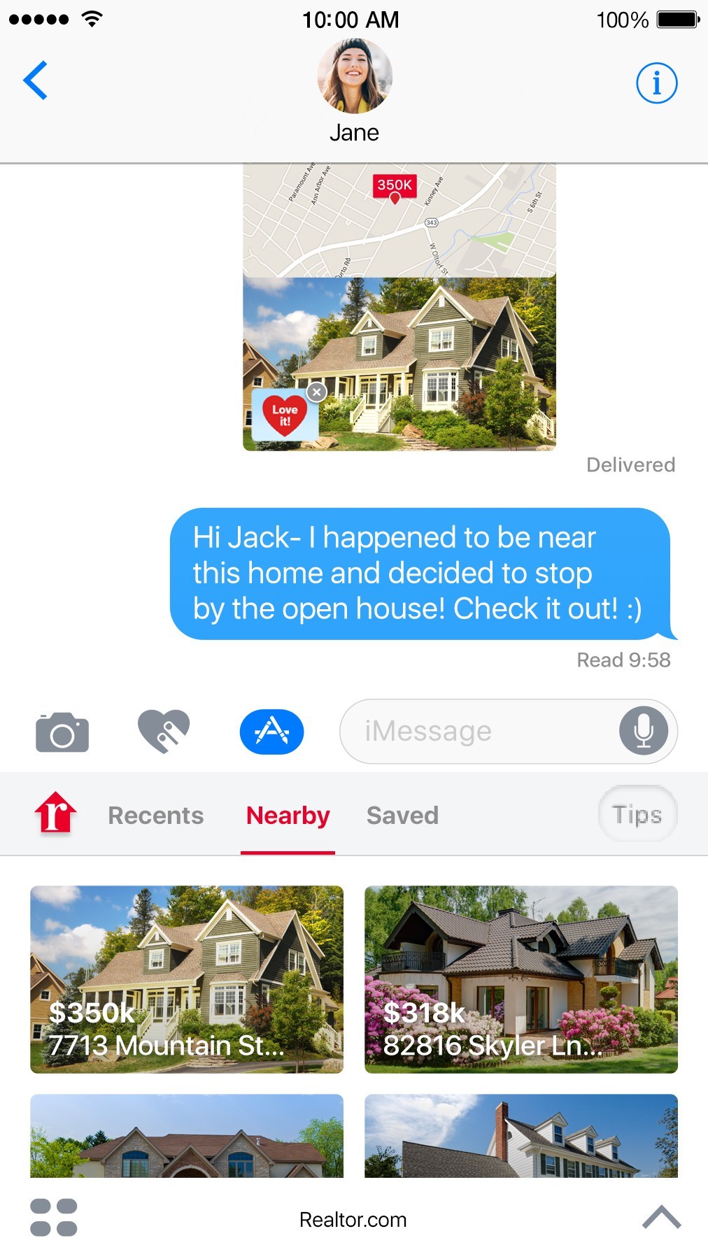 Realtor.com® Brings iMessage® Integration to iOS® 10 App With "Reaction ...