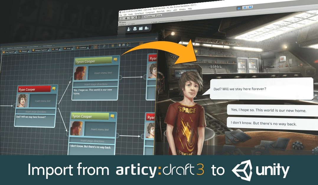 Game Content Creation Tool "articy:draft" Adds Unity Integration with ...