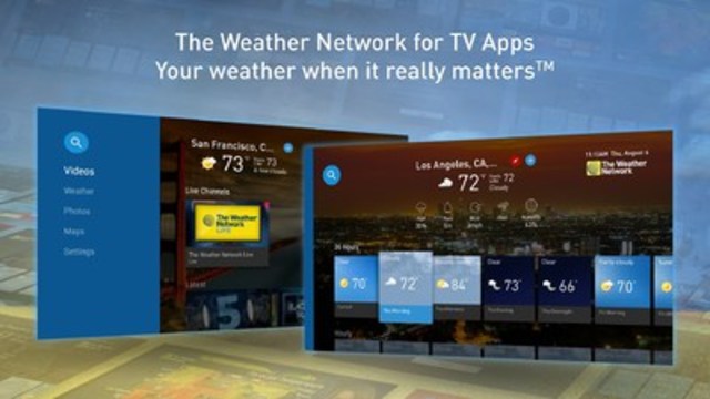 The Weather Network Announces Upgraded TV Apps with Live Streaming ...