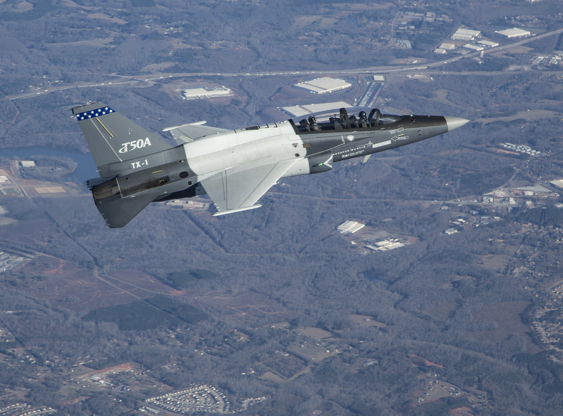 Second Lockheed Martin T-50A Takes Flight in Greenville, South Carolina