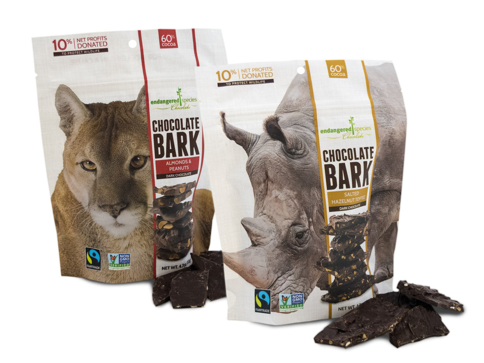 Endangered Species Chocolate Debuts Dark Chocolate Snacking Line