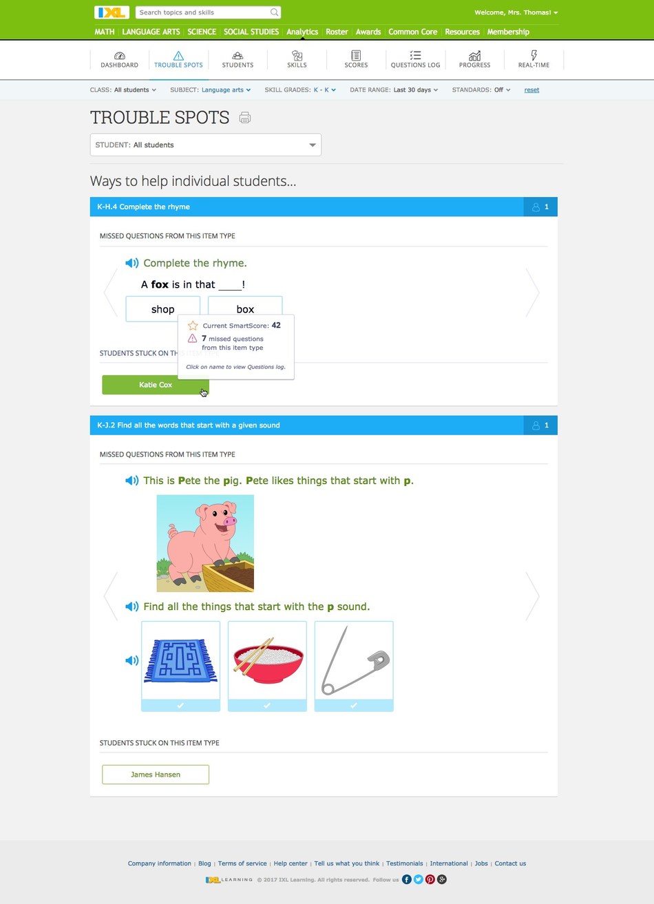 IXL Supports Early Literacy Instruction with New Adaptive Phonics ...