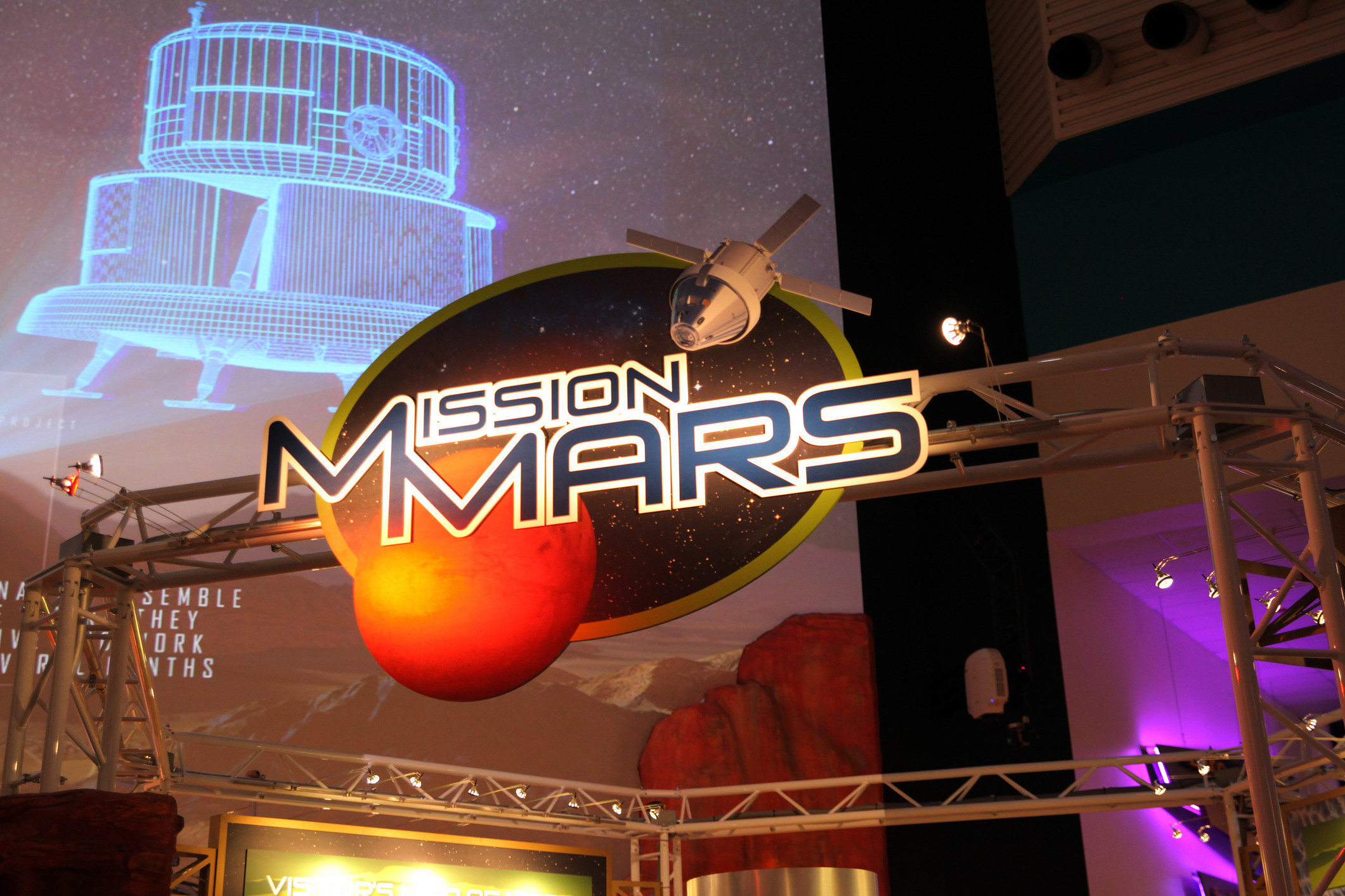 Mission Mars Exhibition at Space Center Houston