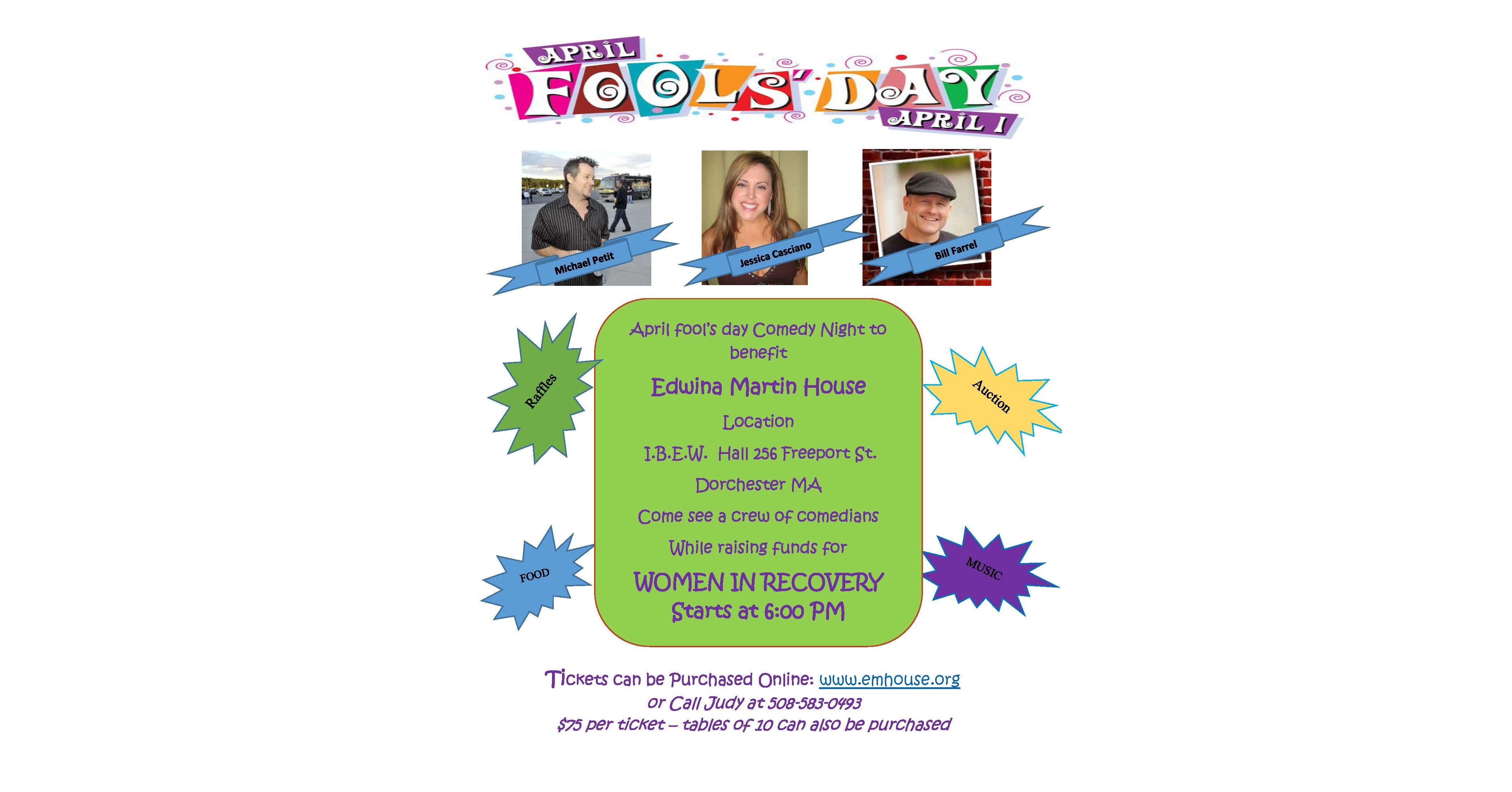 Edwina Martin House Hosts Comedy Show to Support Woman in Recovery