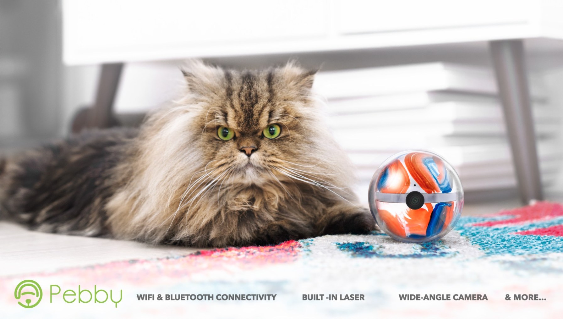 Pebby Launches World's Most Advanced Robotic Pet Sitter System
