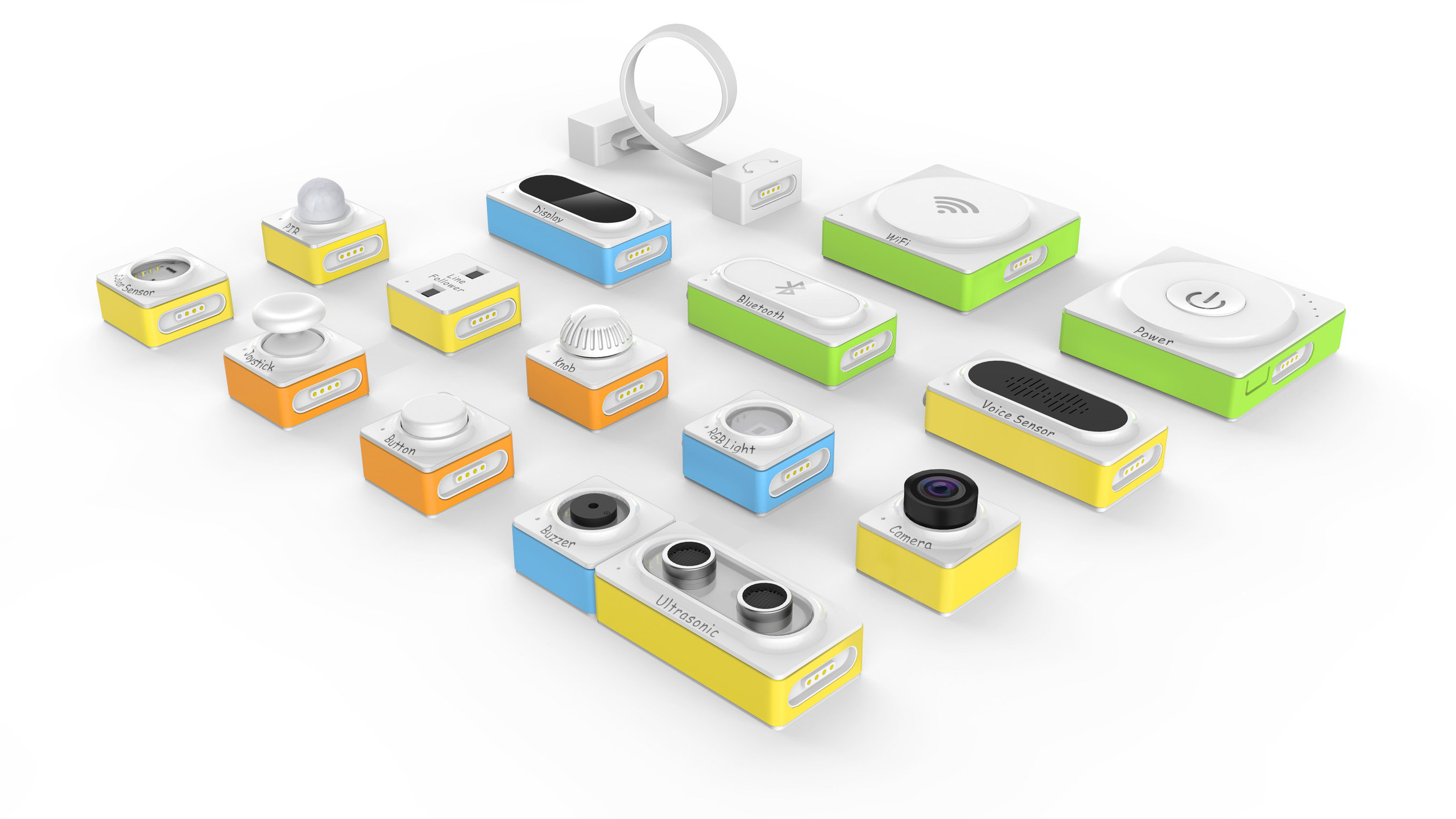 Makeblock Introduces Neuron, the Programmable Building Blocks Platform ...