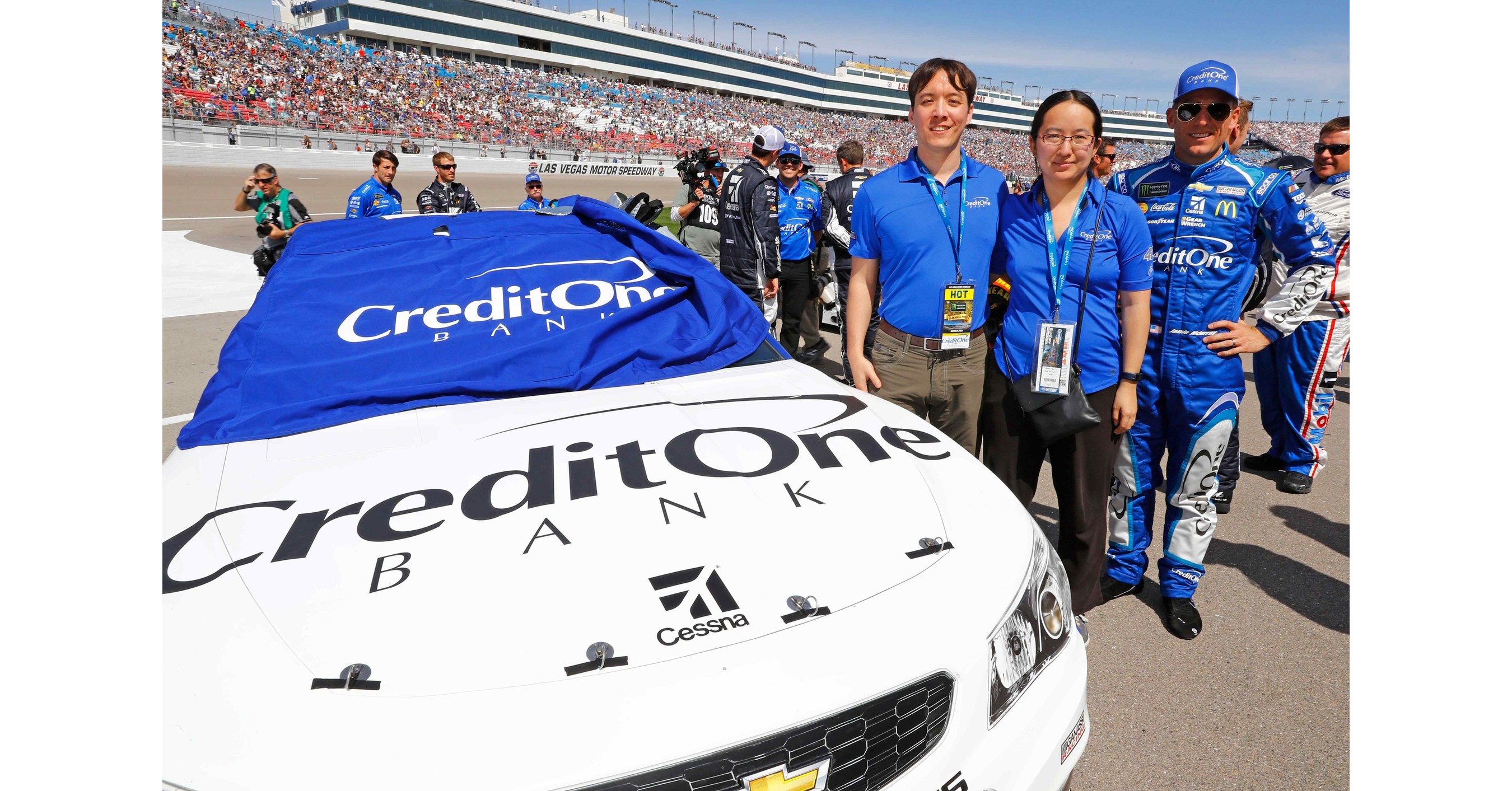 Credit One Bank Awards Ultimate Race Weekend to Lucky NASCAR Fan