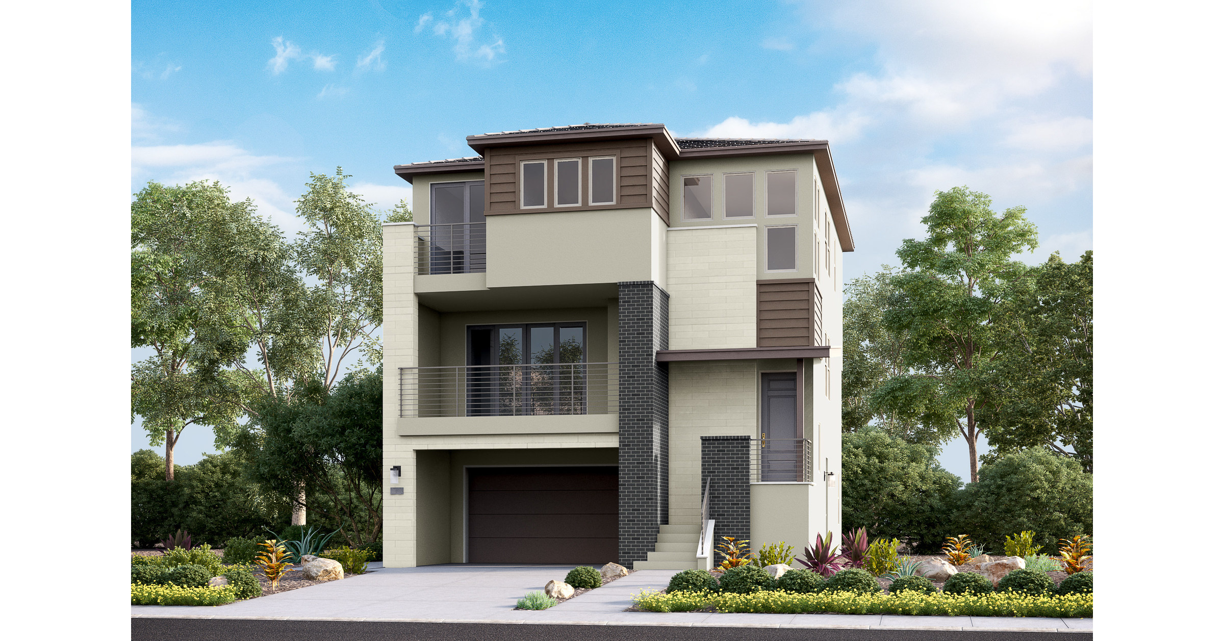 CalAtlantic Homes Delivers Contemporary Tri-Level Living And Del Sur ...