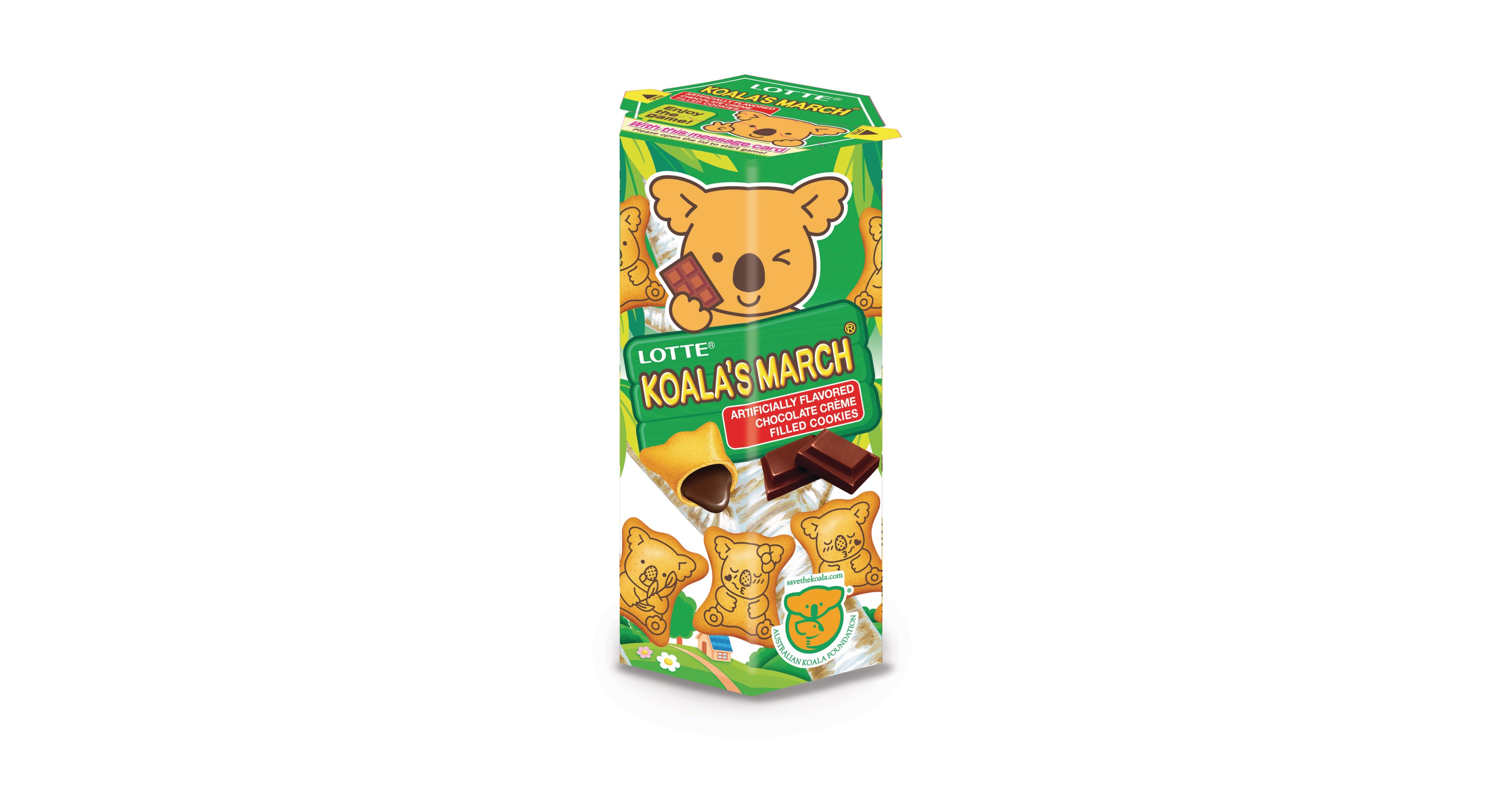 Lotte Koala's March Cookies Make for a Sweet Spring Snack