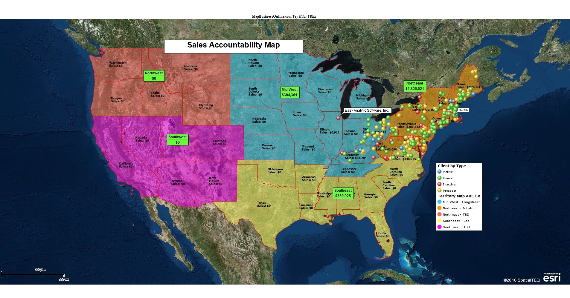 SpatialTEQ Inc.'s Map Business Online Picked by Dow Jones for Delivery ...