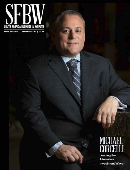 Alexander Alternative Capital's Michael Corcelli Featured on Cover of ...