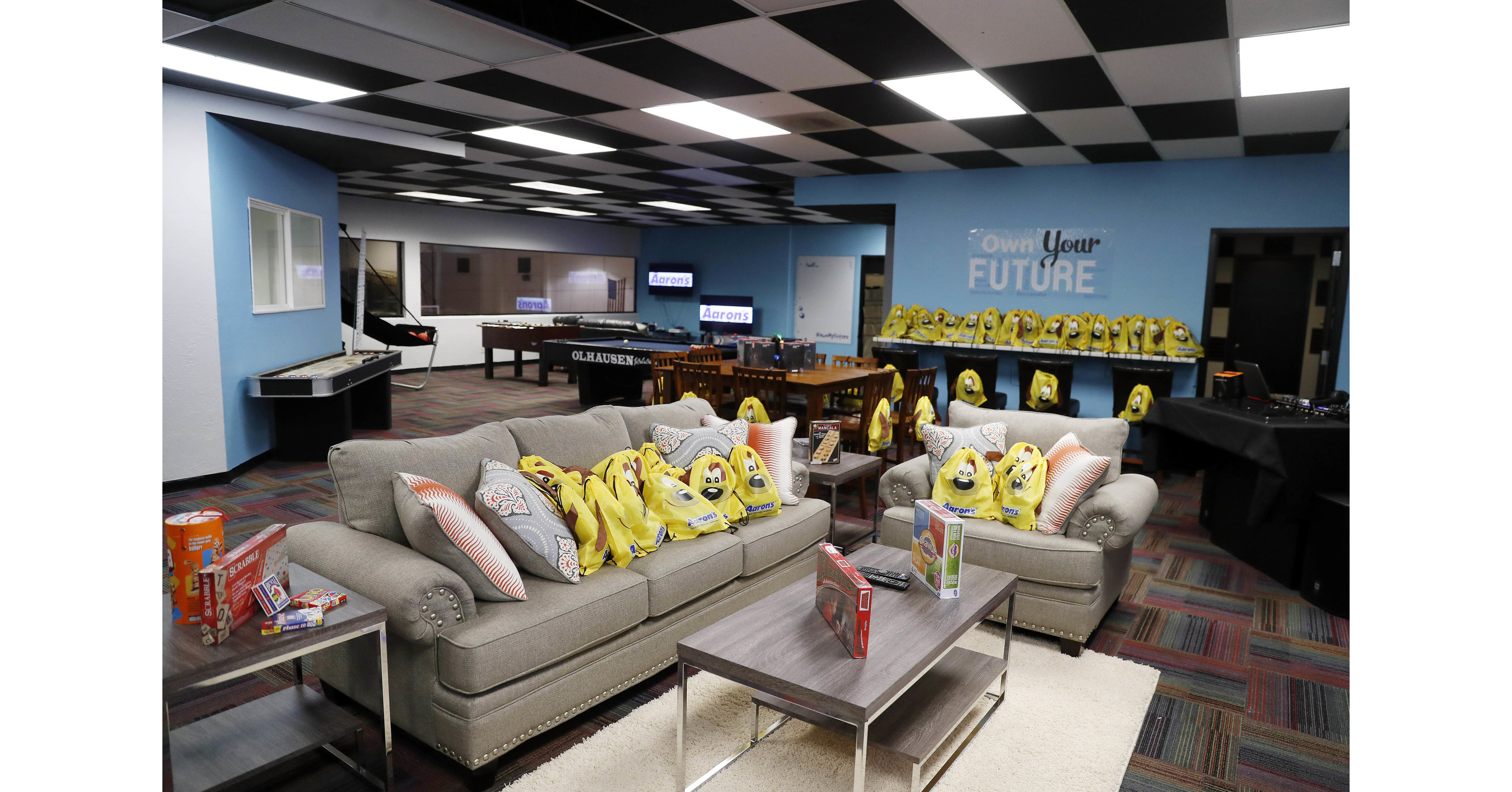 Aaron's And Progressive Leasing Transform Las Vegas Keystone Club