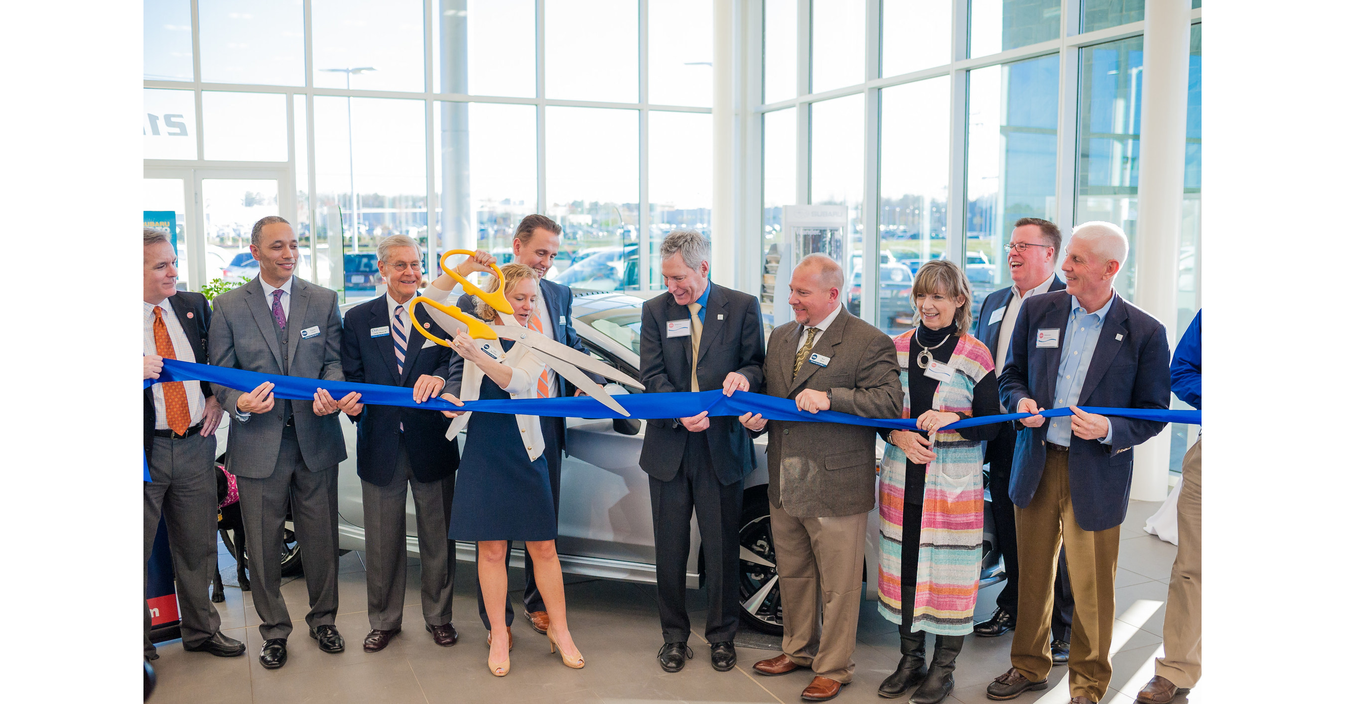 Carter Myers Automotive celebrates opening of Colonial Subaru near ...