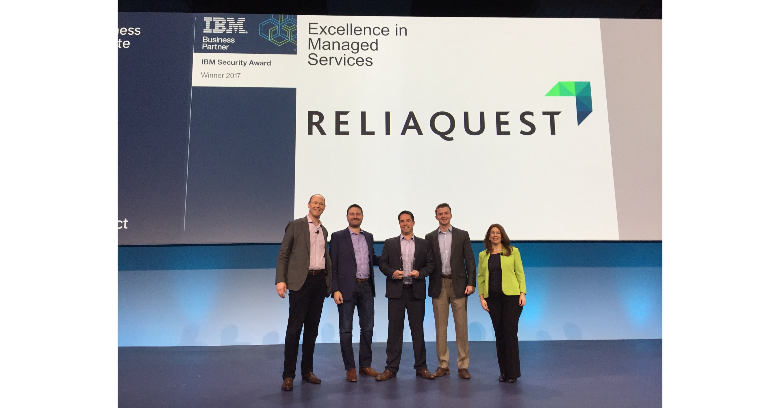 ReliaQuest Wins IBM Security Excellence in Managed Services Award