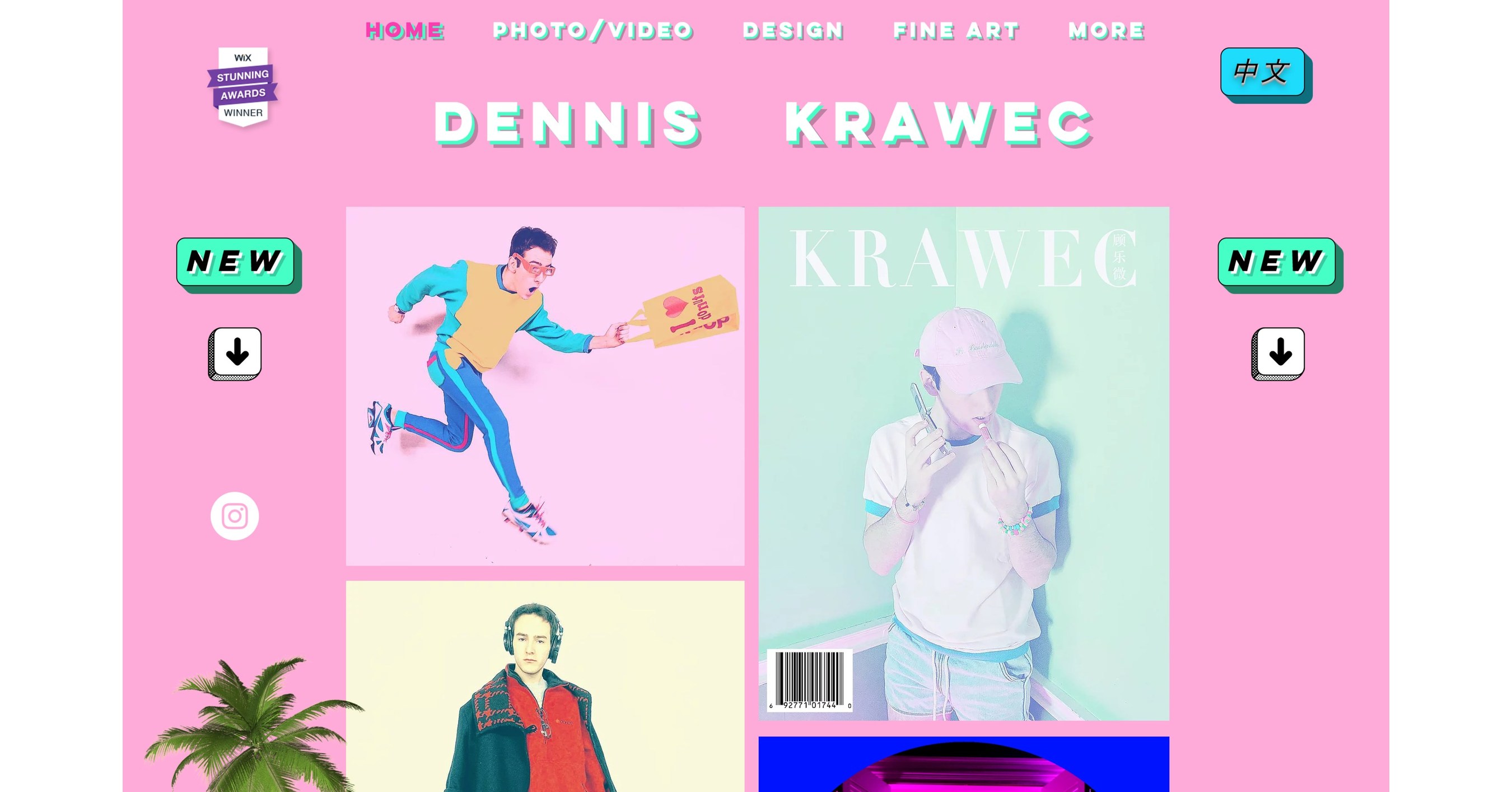 Wix Stunning Awards Winners Announced