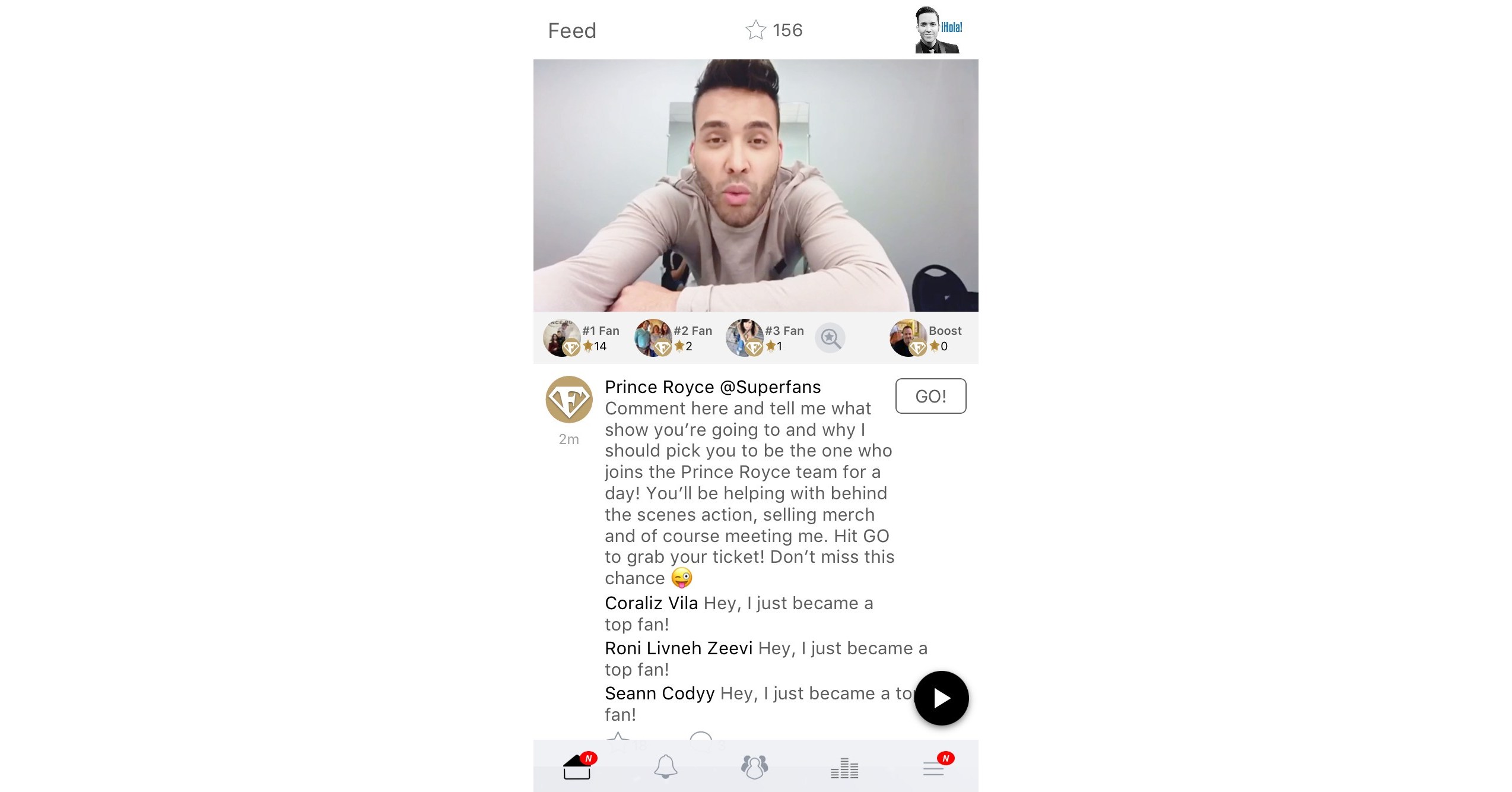 Latin Superstar Prince Royce Asks One Lucky Fan to Become "Roadie for a ...