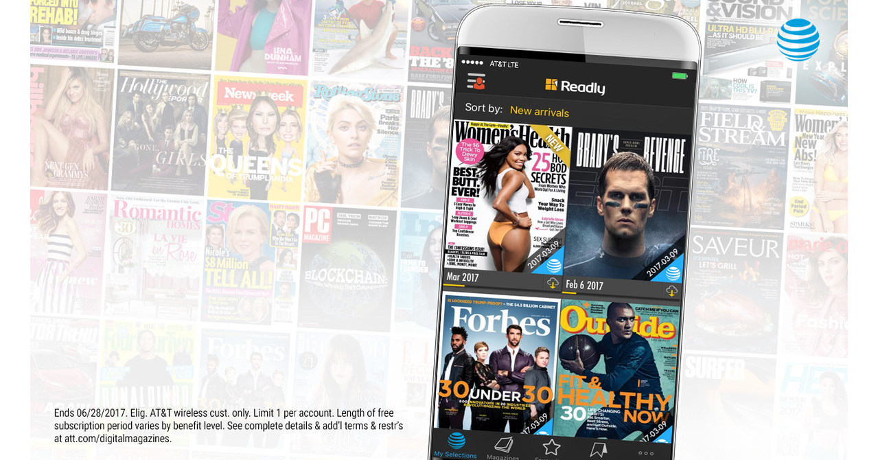 Readly Launches Exclusive Program with AT&T THANKS®