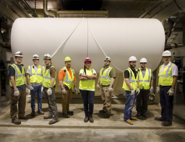 Resolute Announces Start-up of New Tissue Machine at Calhoun