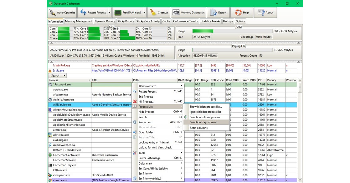 Outertech adds AMD Ryzen Processor Optimization to Cacheman 10.10 PC Performance Enhancement ...
