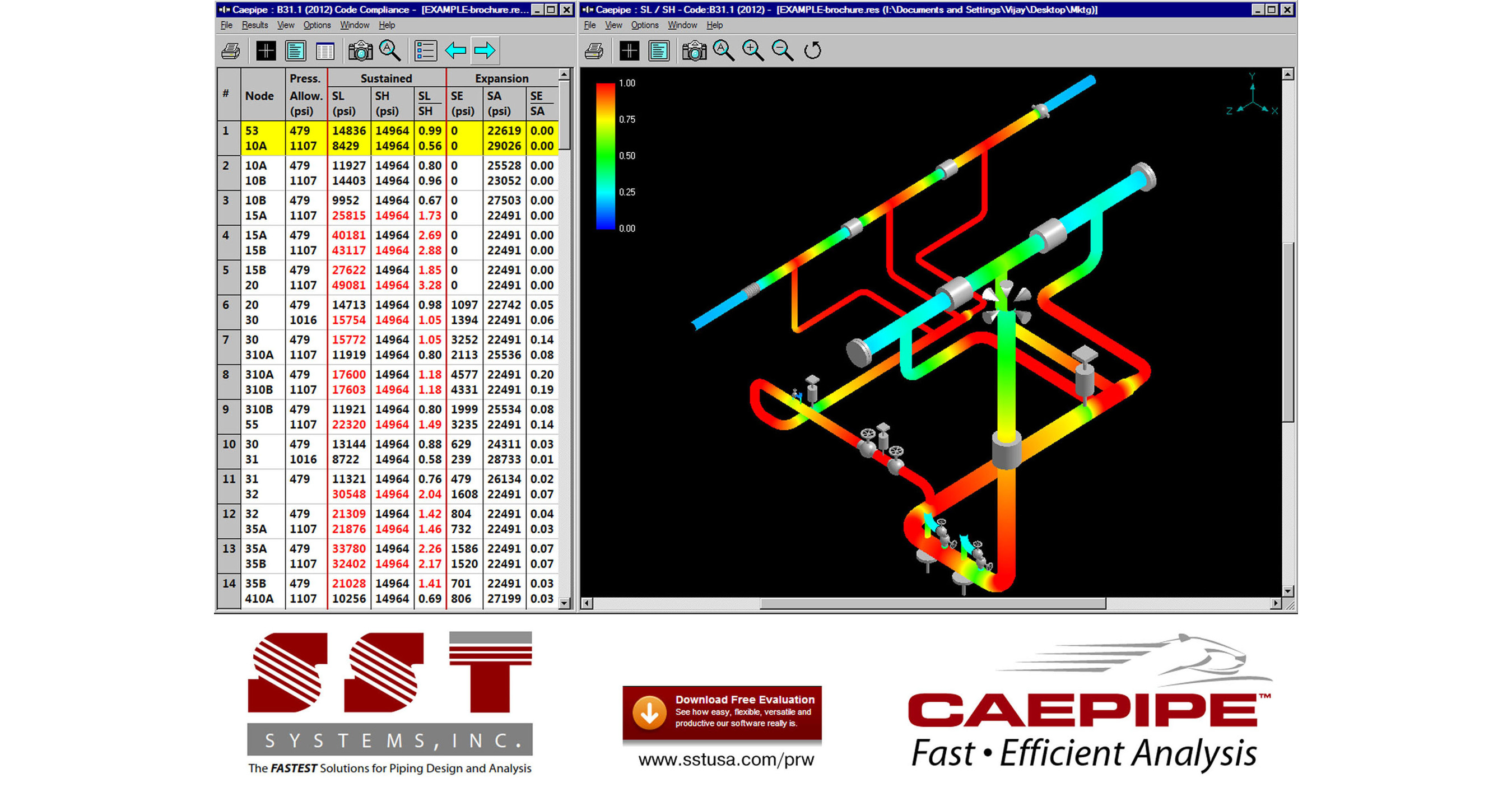 SST Systems Inc. releases CAEPIPE v8.00