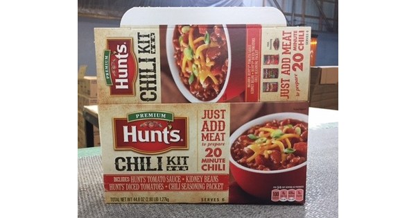 Conagra Brands Recalls Hunt's Chili Kits Due To Potential Presence Of ...