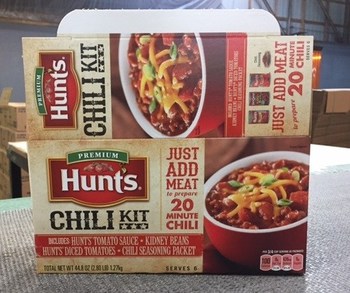 Conagra Brands Recalls Hunt's Chili Kits Due To Potential Presence Of ...