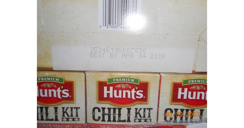 Conagra Brands Recalls Hunt's Chili Kits Due To Potential Presence Of ...