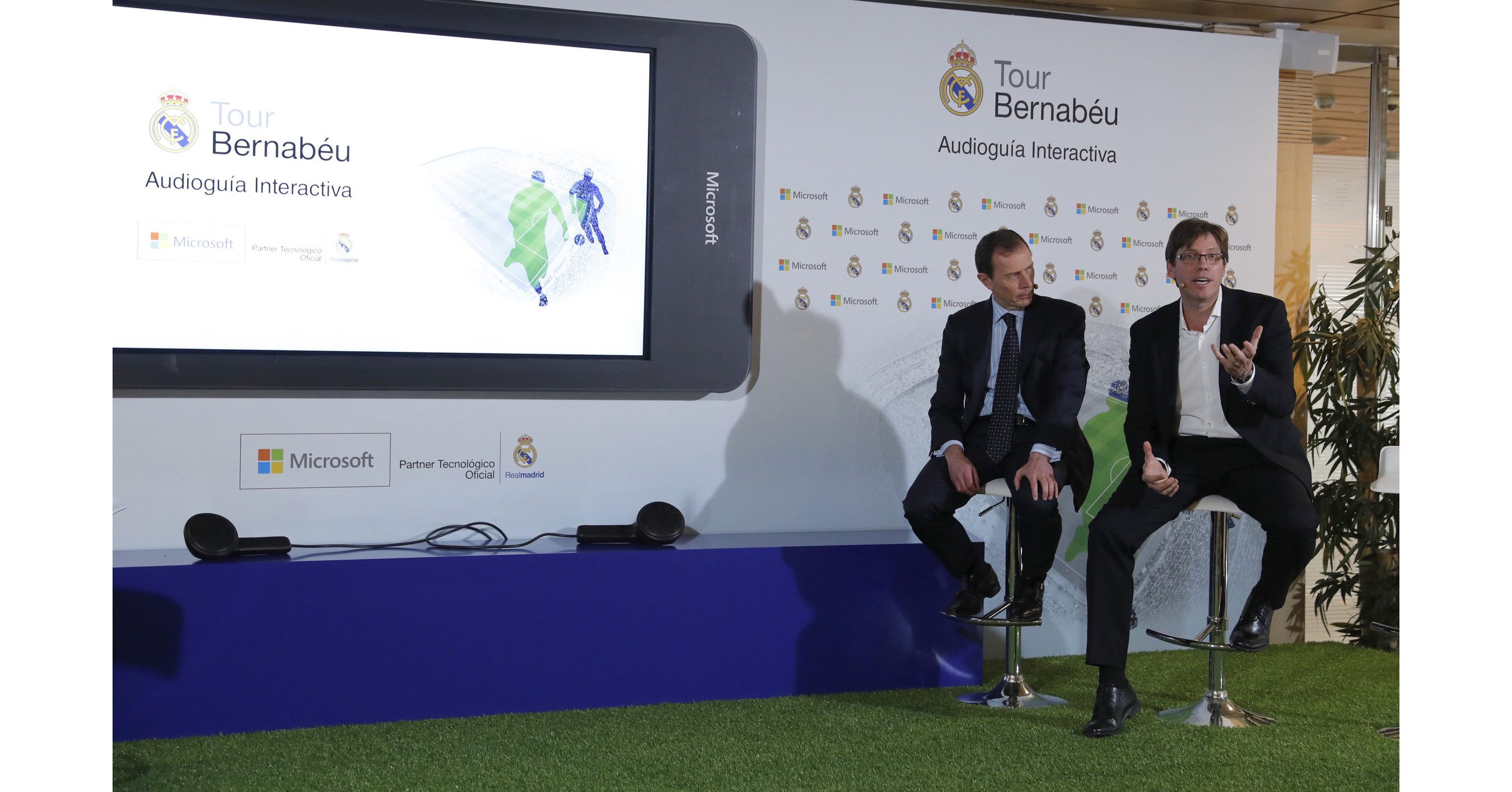 Real Madrid C.F. and Microsoft Launch the First Interactive Audioguide ...