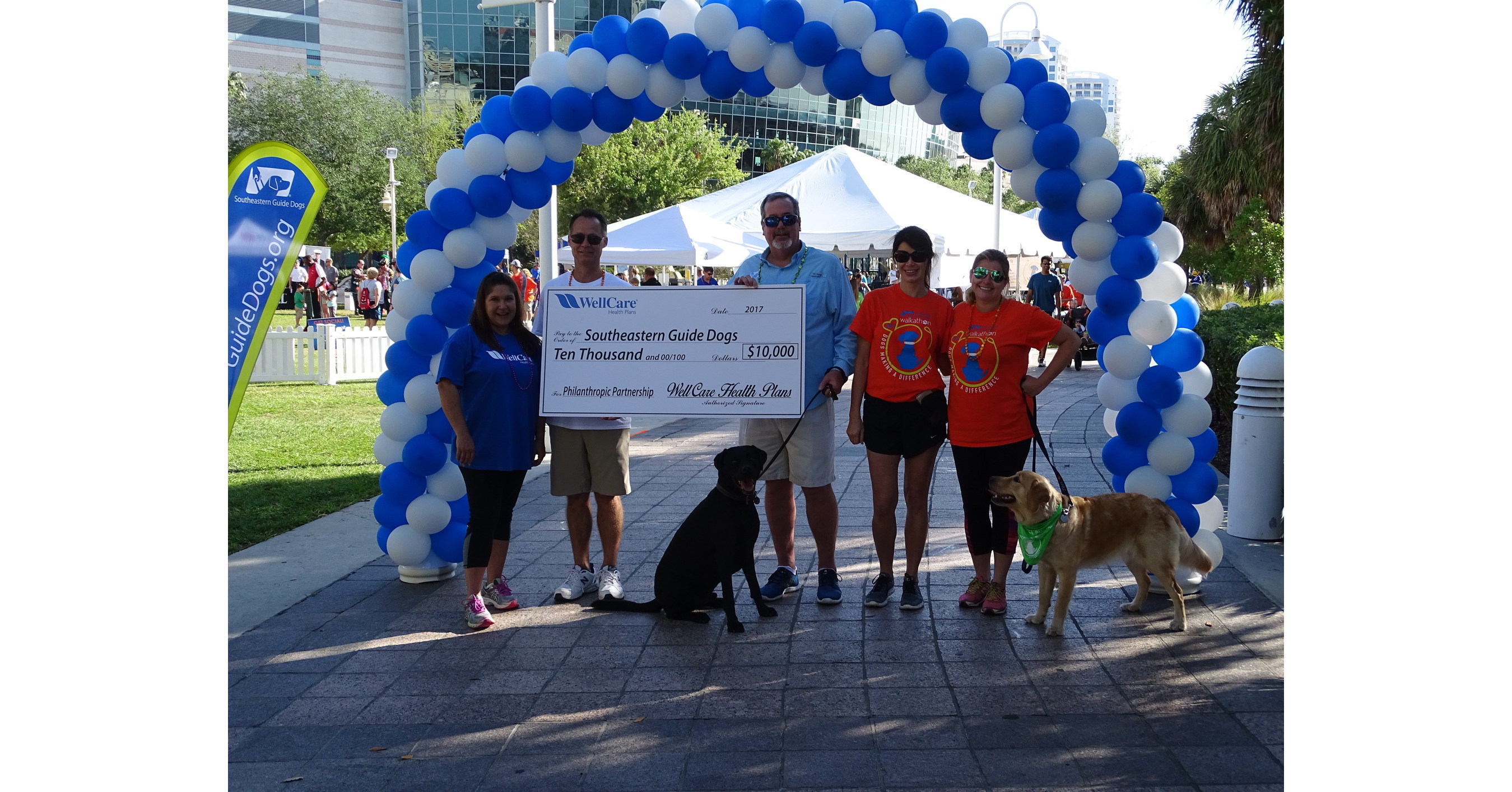 WellCare Donates $10,000 to Southeastern Guide Dogs to Support Those ...