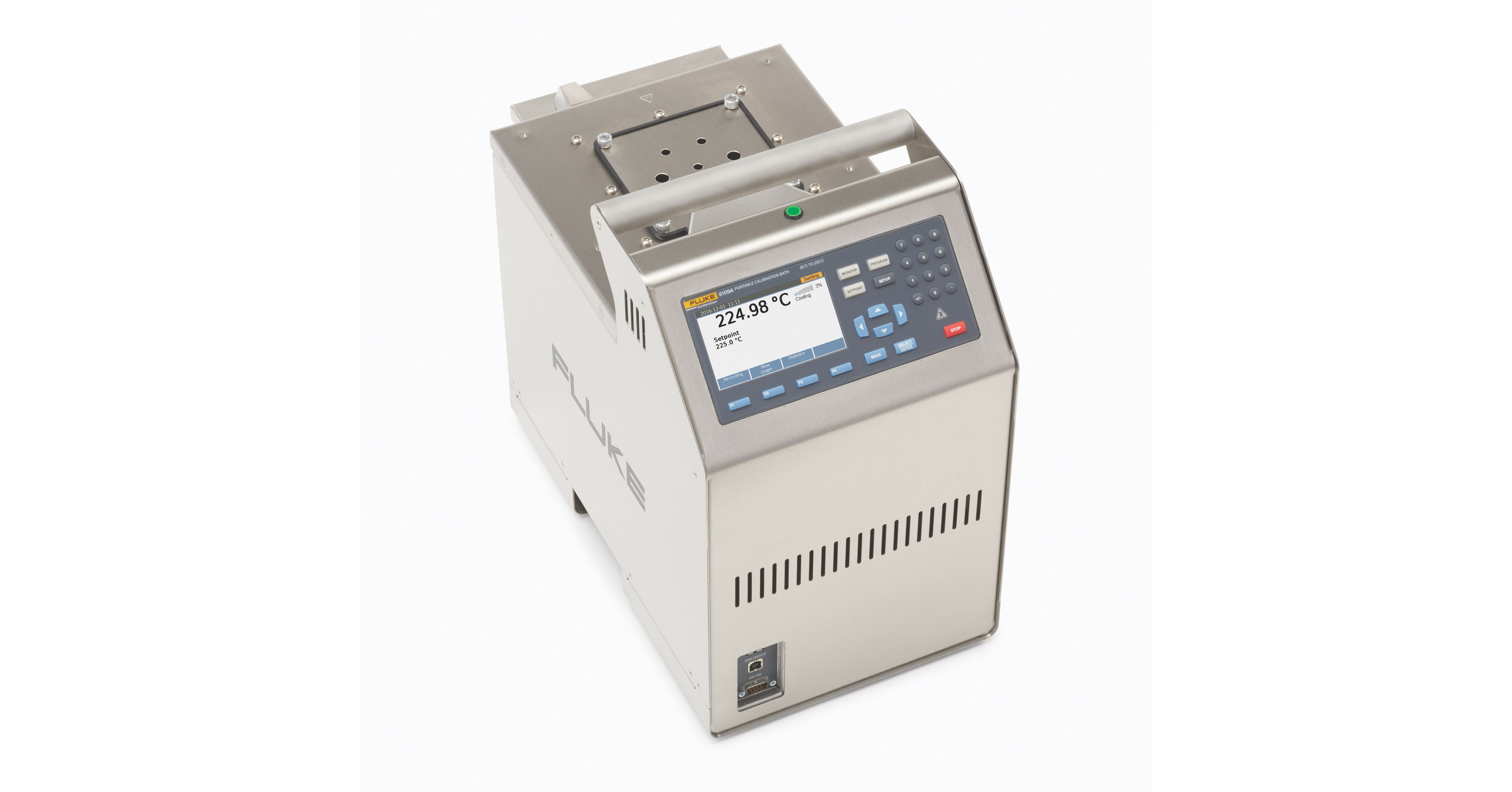 New portable temperature calibration baths have four times more ...