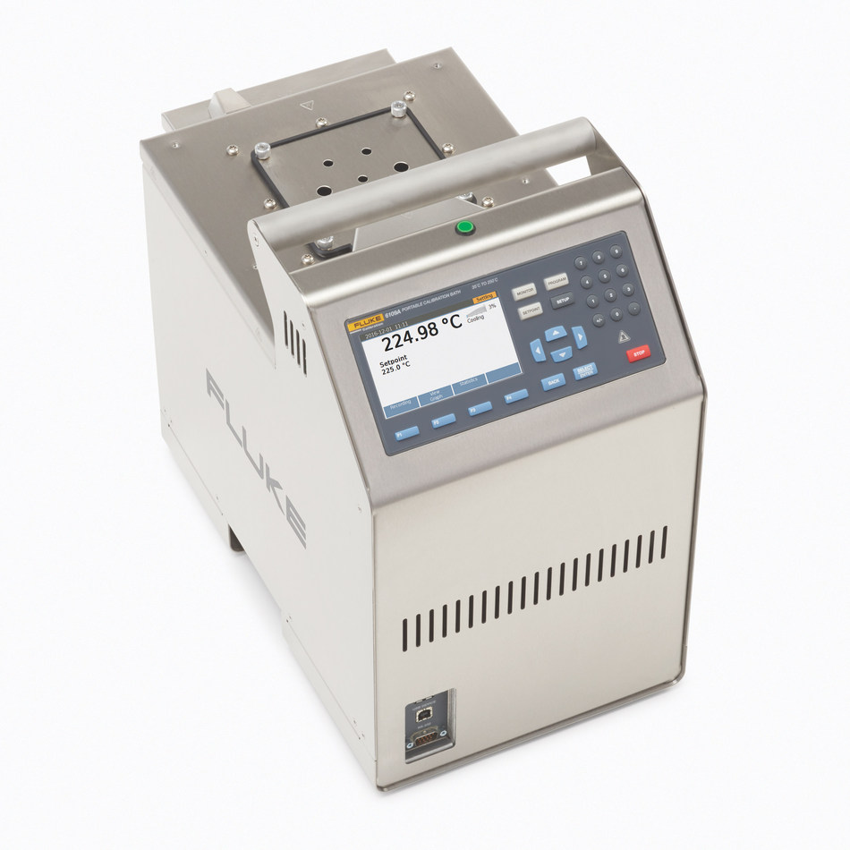 New portable temperature calibration baths have four times more ...