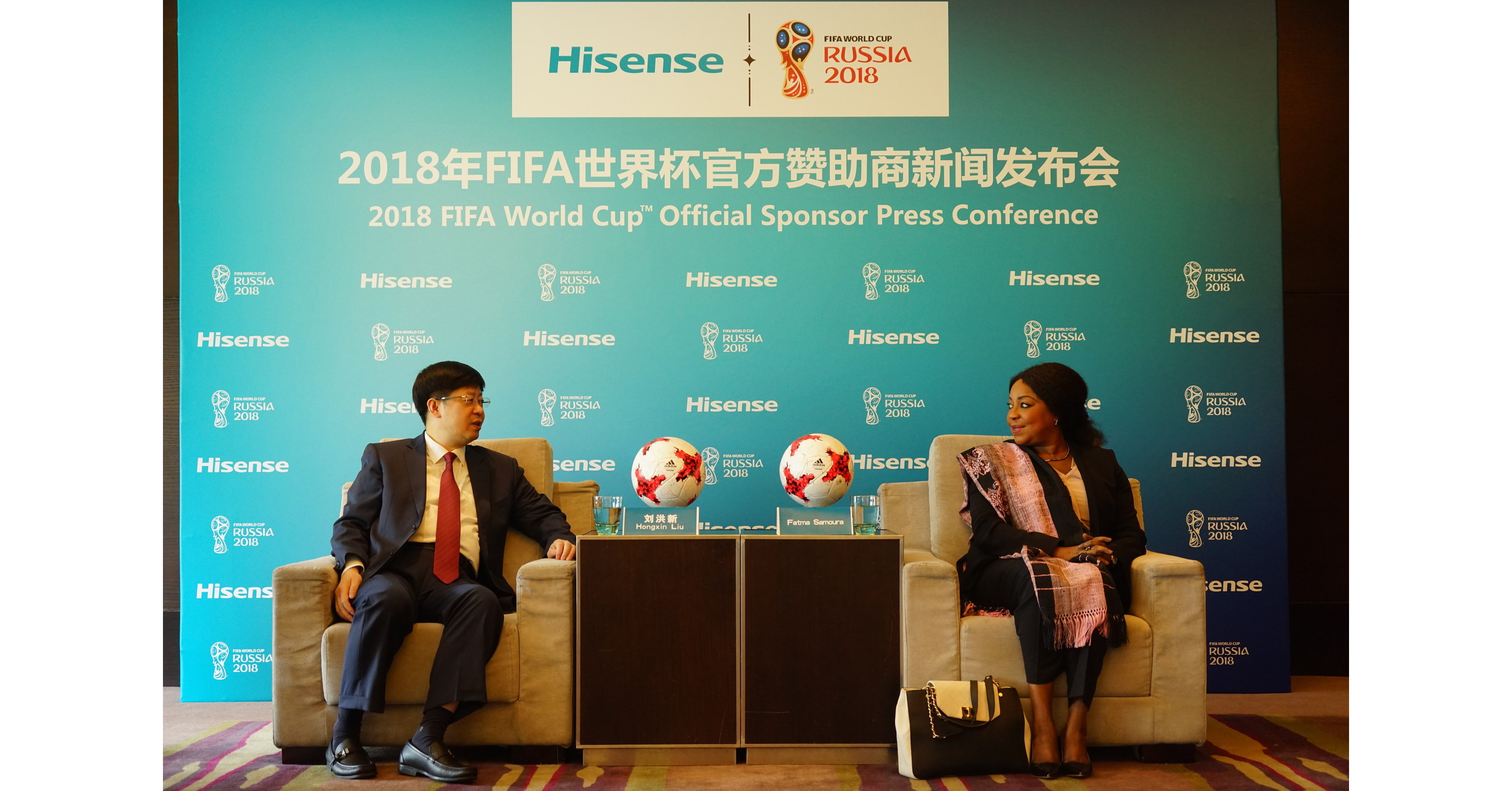 Hisense devient commanditaire officiel de la 2018 FIFA World Cup(TM)