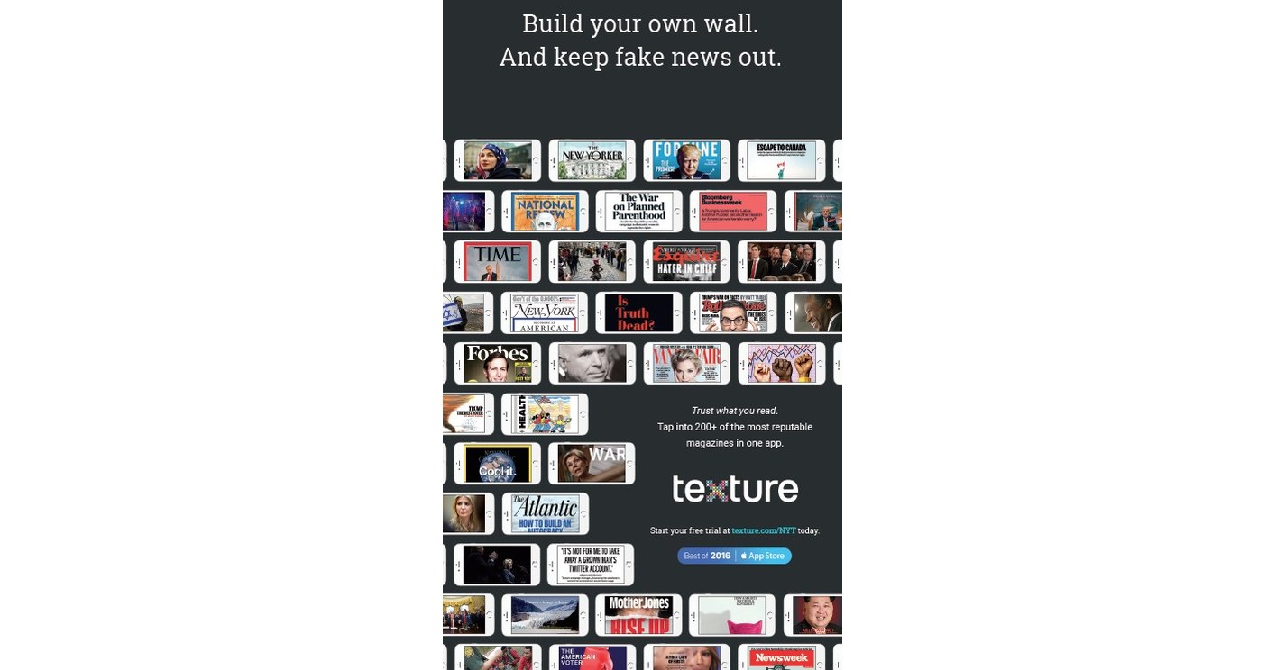Texture, The App With Over 200 Premium Magazines, Launches Advertising ...