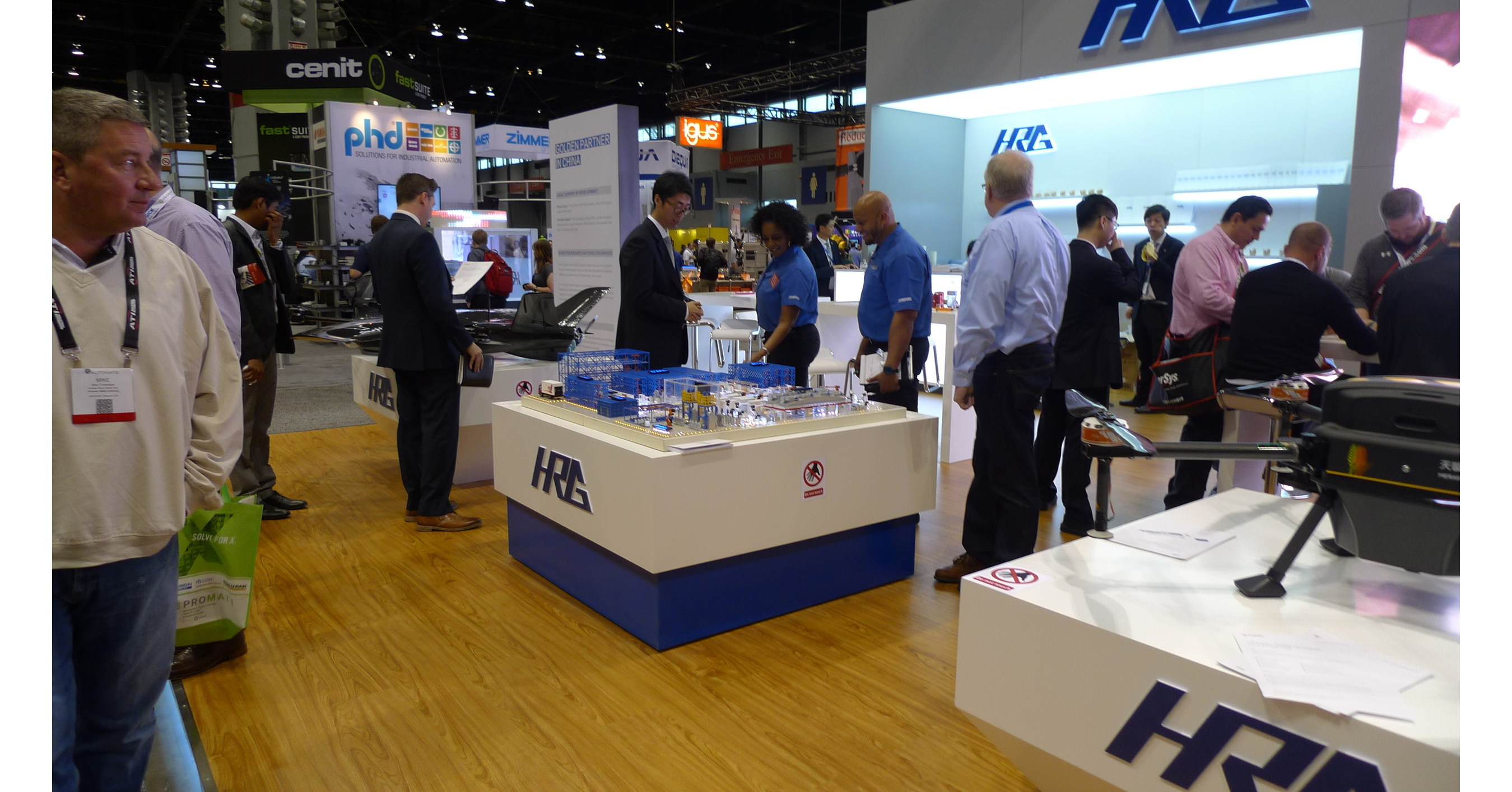 HIT Robot Group Makes a Splash in its first U.S. Show at Automate 2017