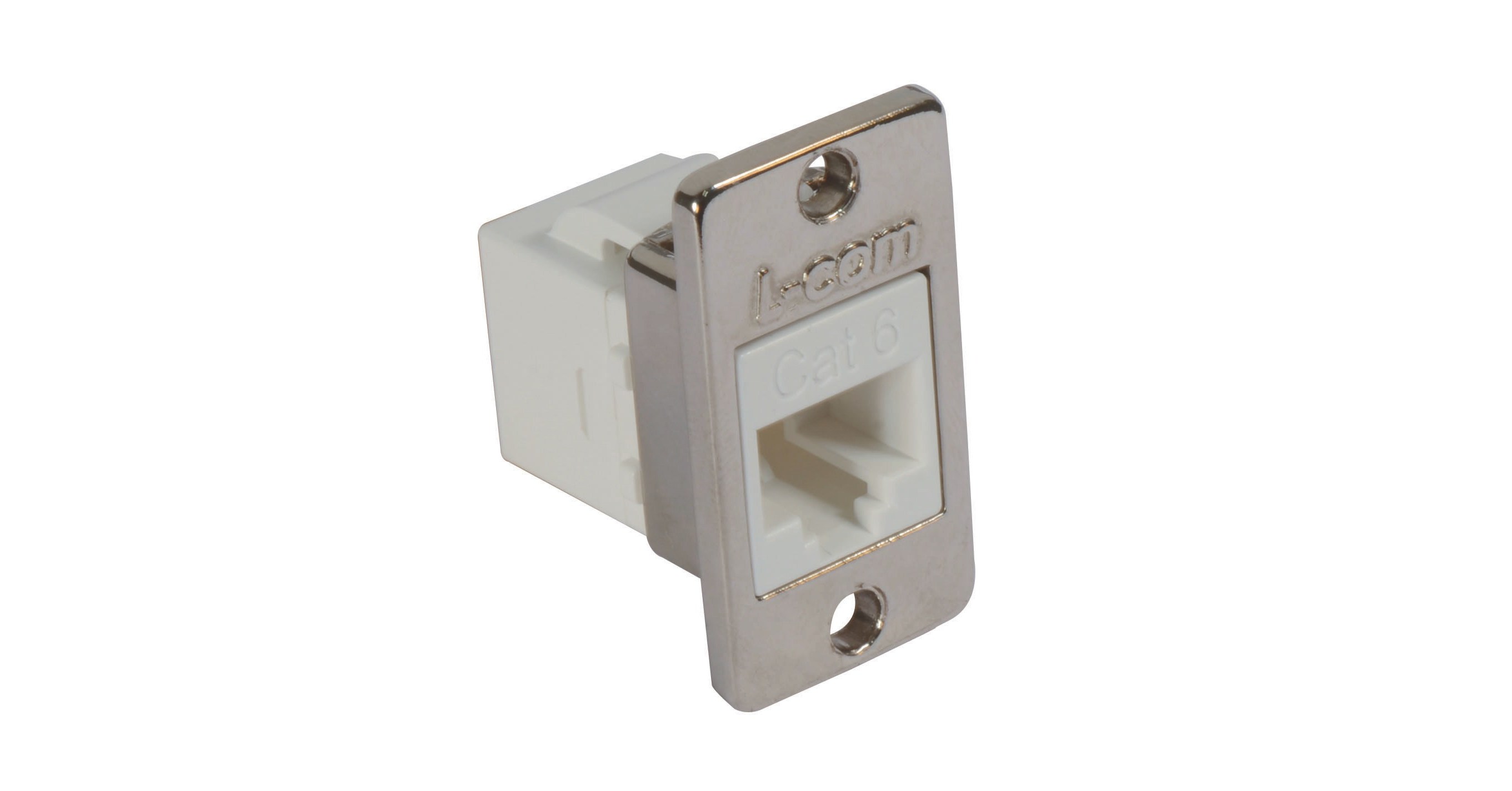 L-com Debuts New Line of ECF Panel-Mount RJ45 Mini-Couplers