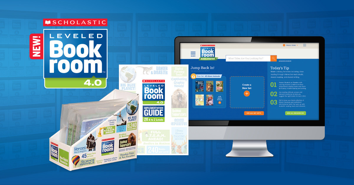 Scholastic Launches Leveled Bookroom 4.0 for K-6 Classrooms with Print ...