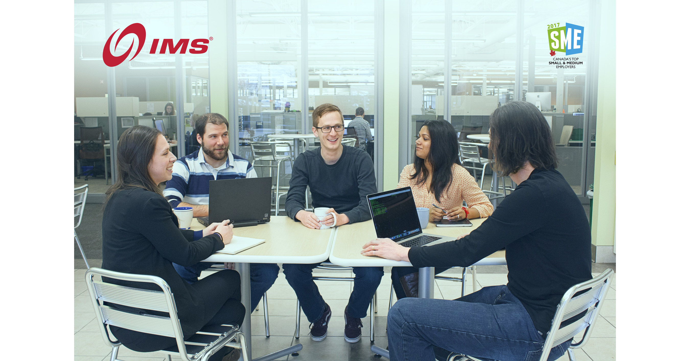 IMS Named One of Canada's Top Small and Medium Employers