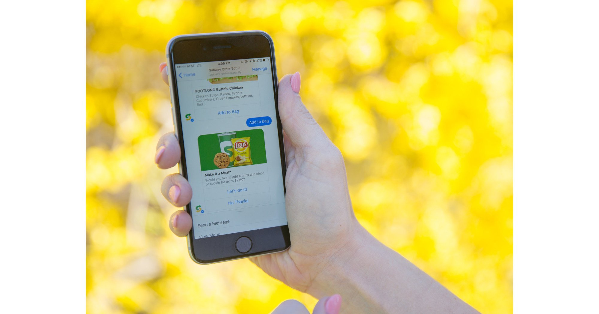 Subway® launches ordering of sandwiches and salads on Facebook with a ...