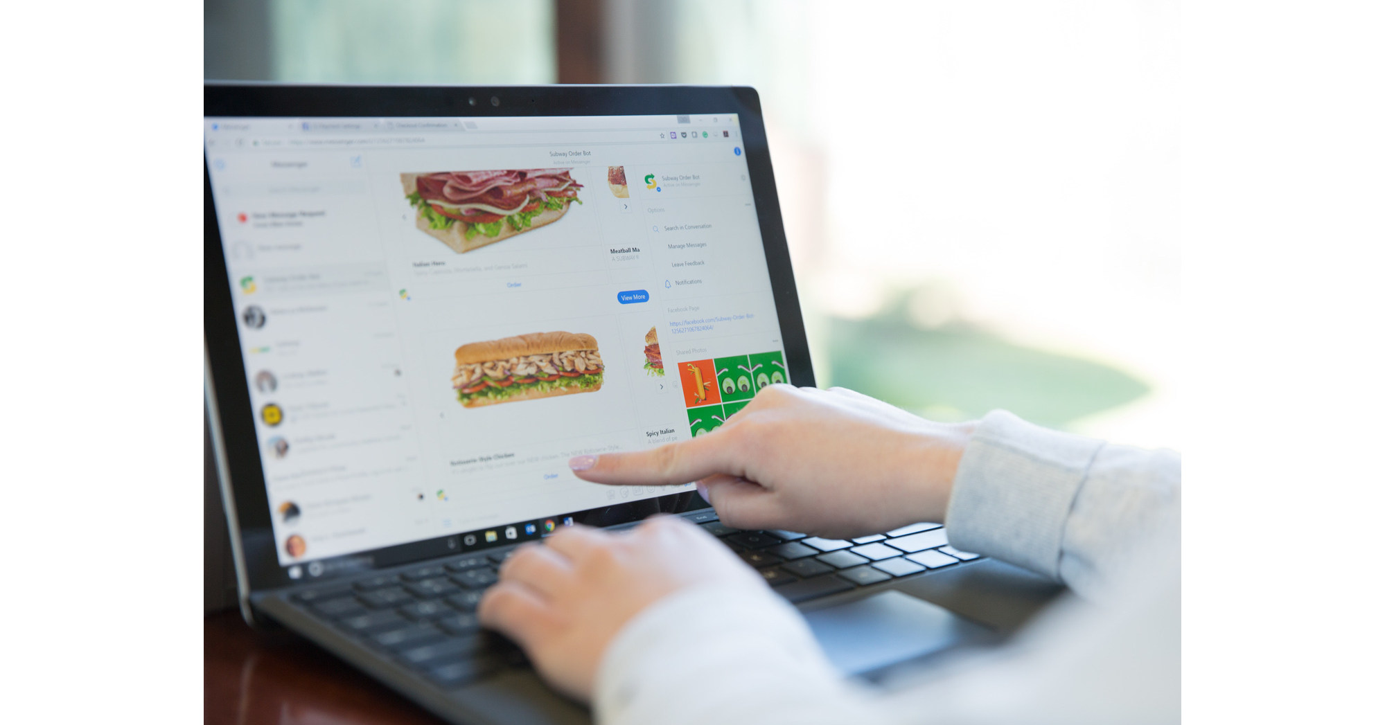 Subway® launches ordering of sandwiches and salads on Facebook with a ...