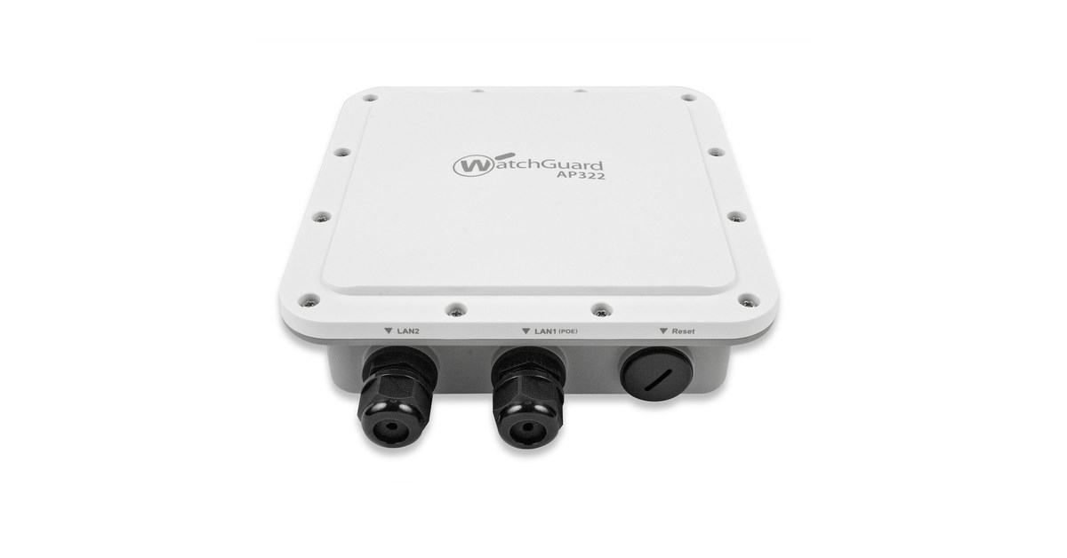 New WatchGuard Access Point Brings Secure, High-Performance Wi-Fi Outdoors