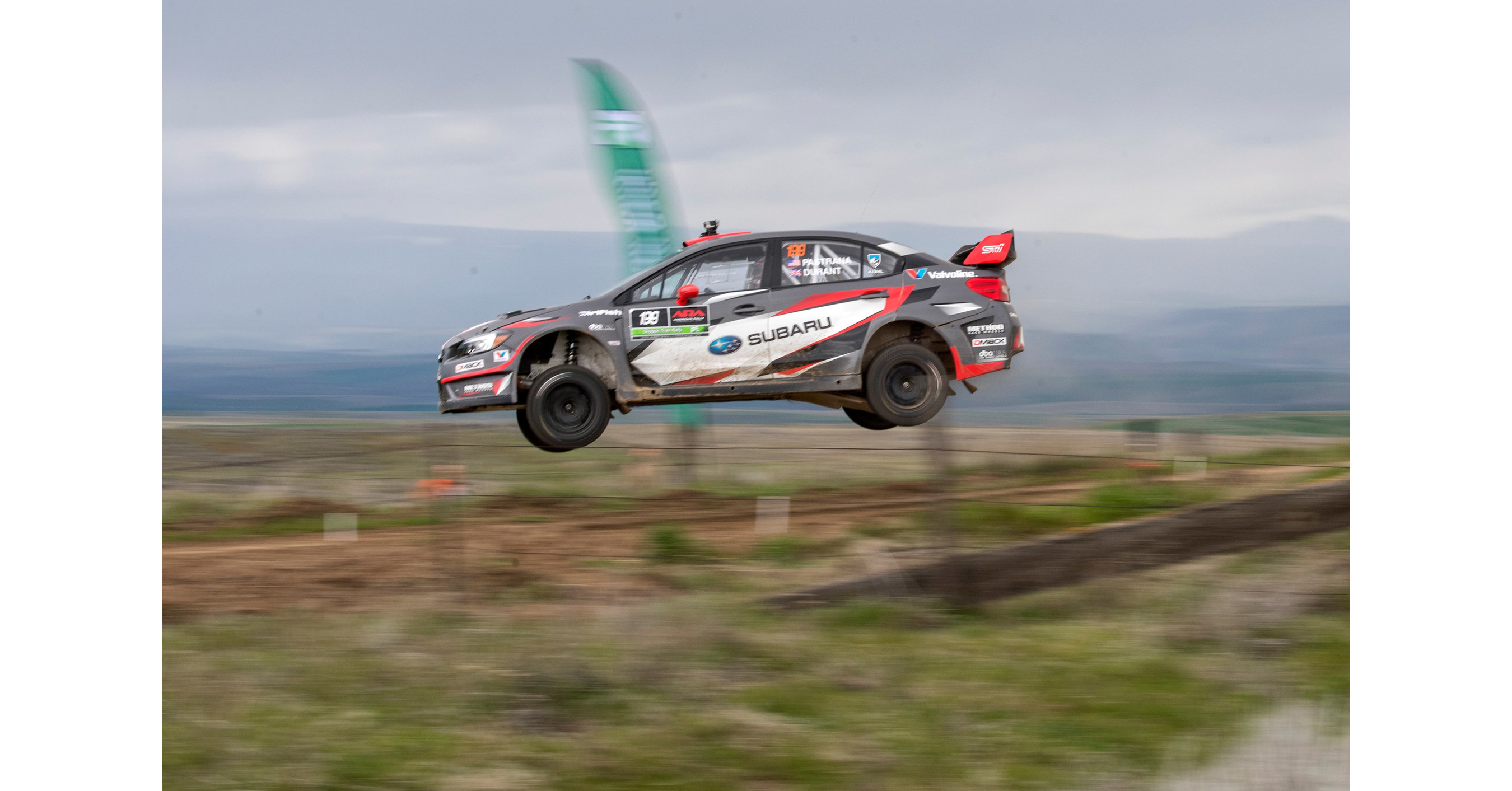 Subaru Driver Travis Pastrana Wins the 2017 Oregon Trail Rally