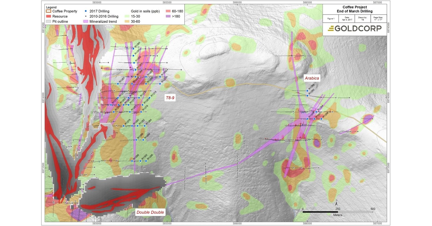 Goldcorp Provides First Quarter 2017 Exploration Update